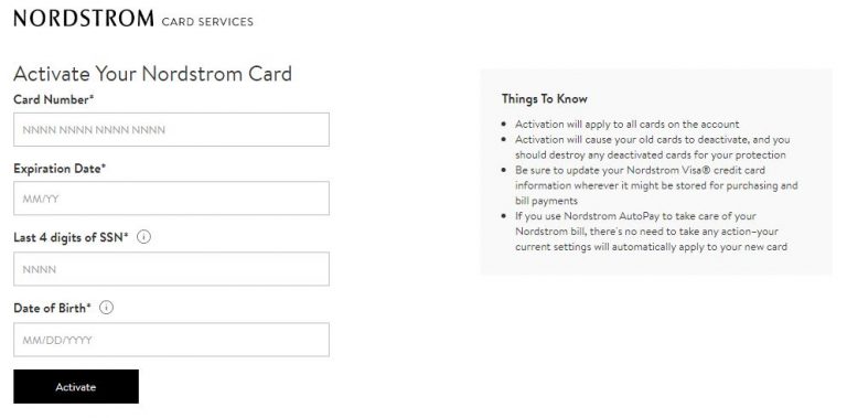 【Nordstrom Card Activation】 www.nordstromcard.com/activate | Complete Guide