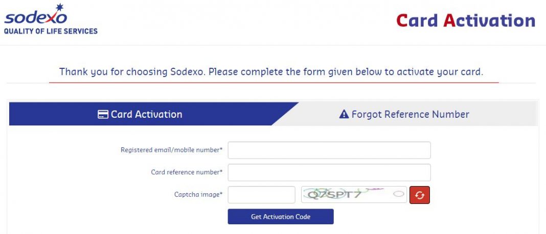 【Sodexo Card Activation】activation.sodexobrs.com | Activate Sodexo Card