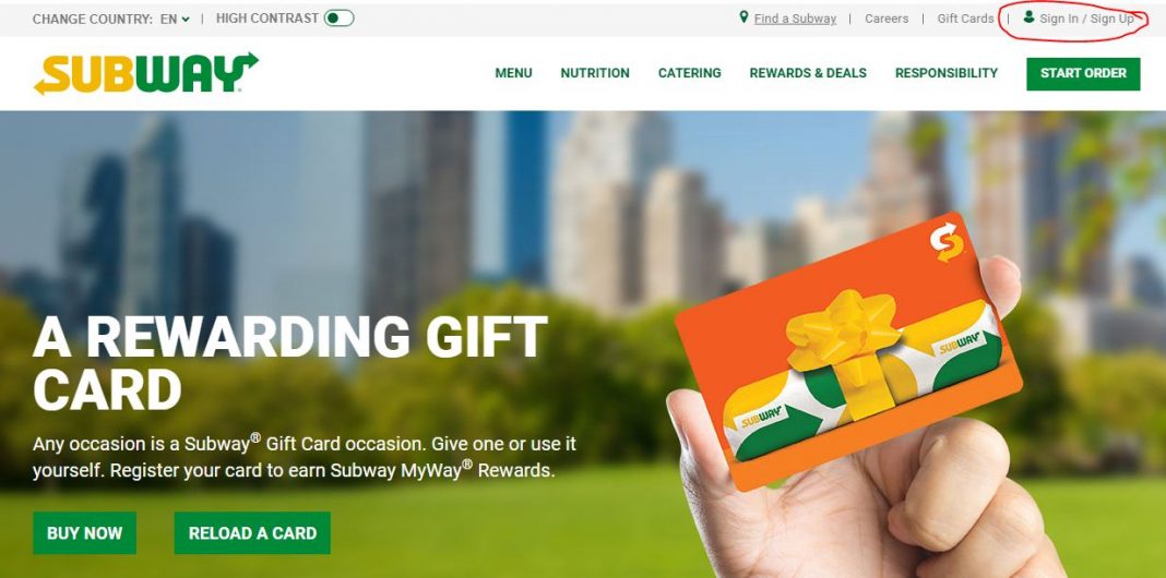 www.MySubwayCard.com | How to Complete Subway Card Activation