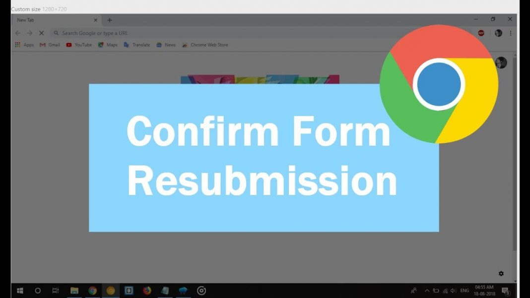 Fix Now!! Confirm Form Resubmission Error | Resolved Browser Error
