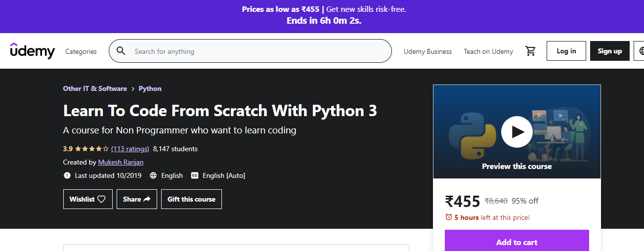 15 Best Free Coding Courses and Tutorials | Beginners to Advance