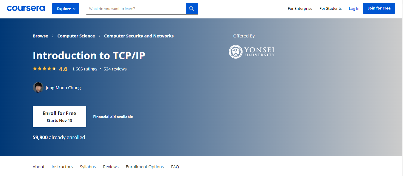 Top 10 Best Free Computer Networking Courses with Certifictaion