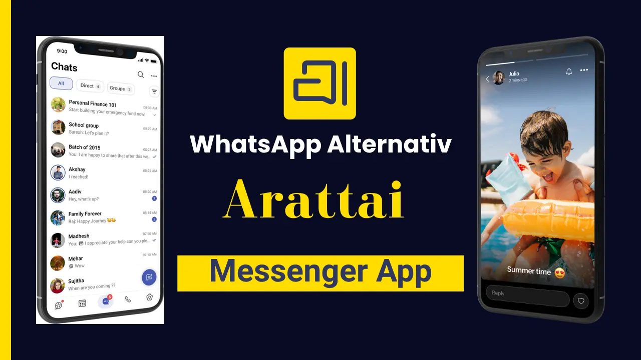 Best WhatsApp Alternative for 2025-26 – Arattai Messenger App